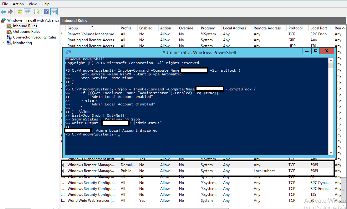 Port 5985 isn't listenning although winrm service is running · Issue #19453 · PowerShell ...