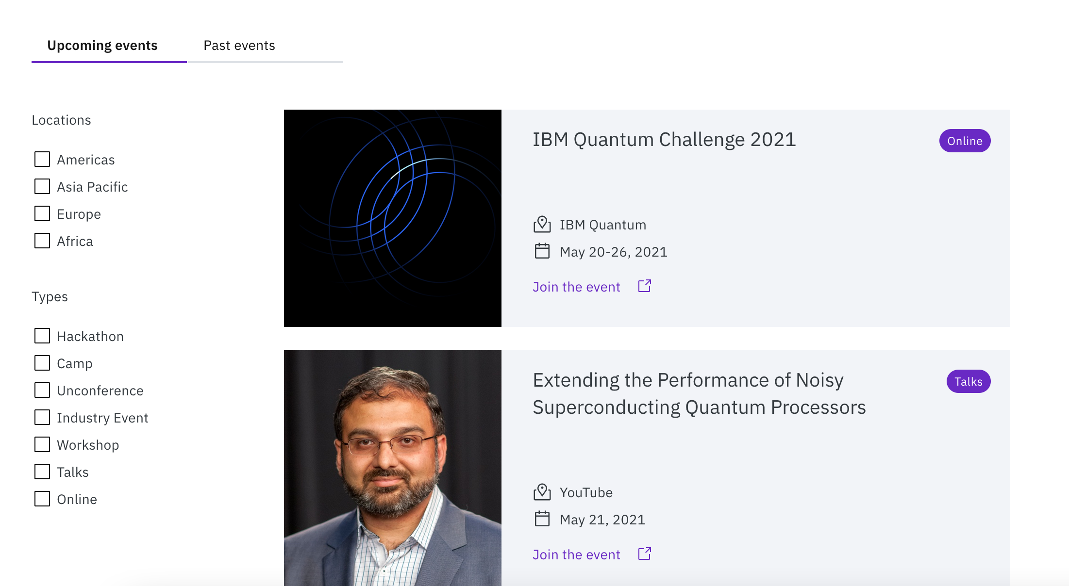 General Ui Filter Section In Filtered Content Such Learn Events And