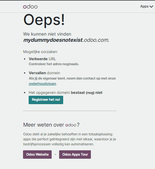 Follow HTTP standard to use 404 Not found on non-existing domain instead of HTTP 200 · Issue ...
