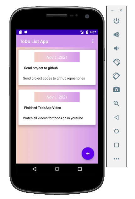 GitHub - yarenkurt/ToDoApplication
