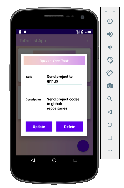 GitHub - yarenkurt/ToDoApplication
