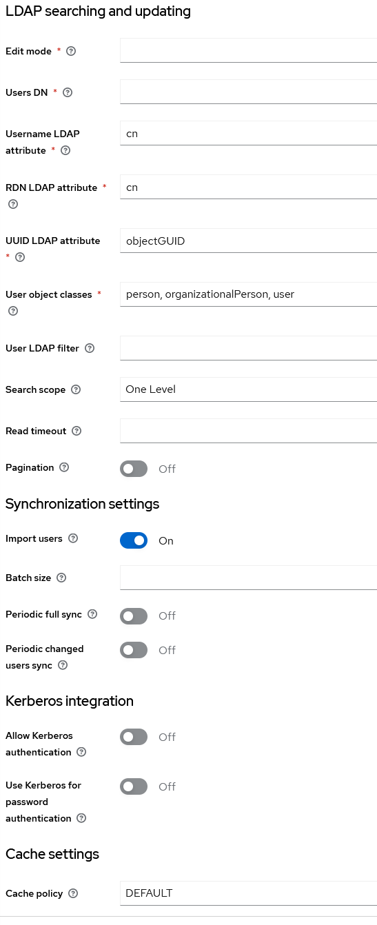 Keycloak V2 Theme User Federation Ldap Provider Sync Registration Missing · Issue 18136