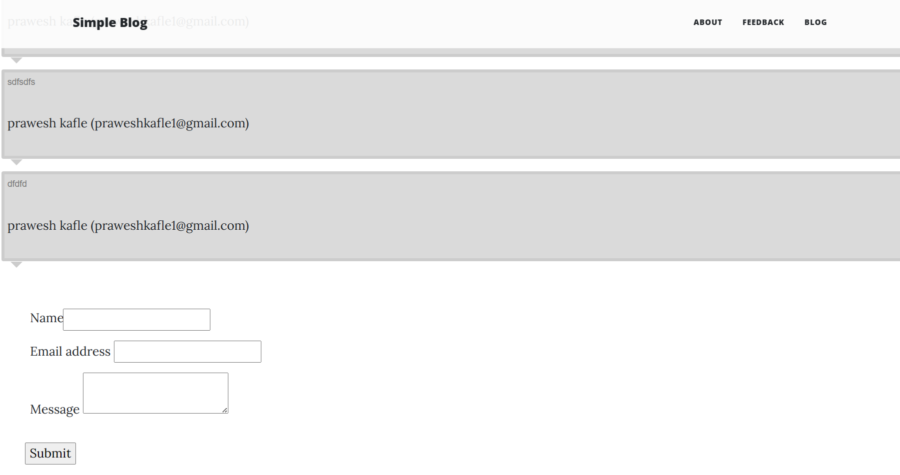 Github Praweshkafleumbraco Blog Simple Blog Using Umbraco Cms And Sql Db 4242
