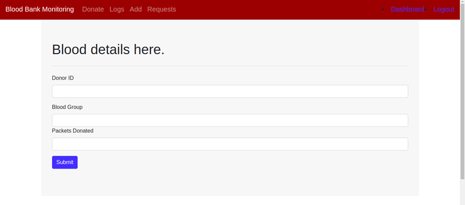 GitHub - RahulM4/blood-bank-monitoring-system