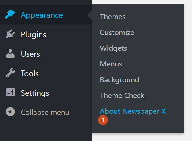Problems with recommended actions badge · Issue #33 · ColorlibHQ/newspaper-x · GitHub