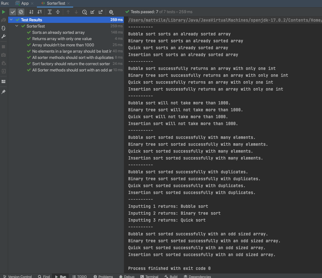 GitHub - MattWVile/SortingManager