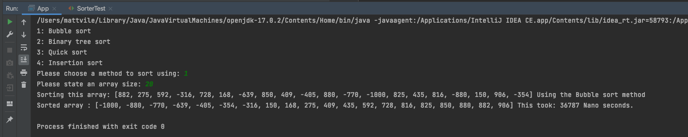 GitHub - MattWVile/SortingManager