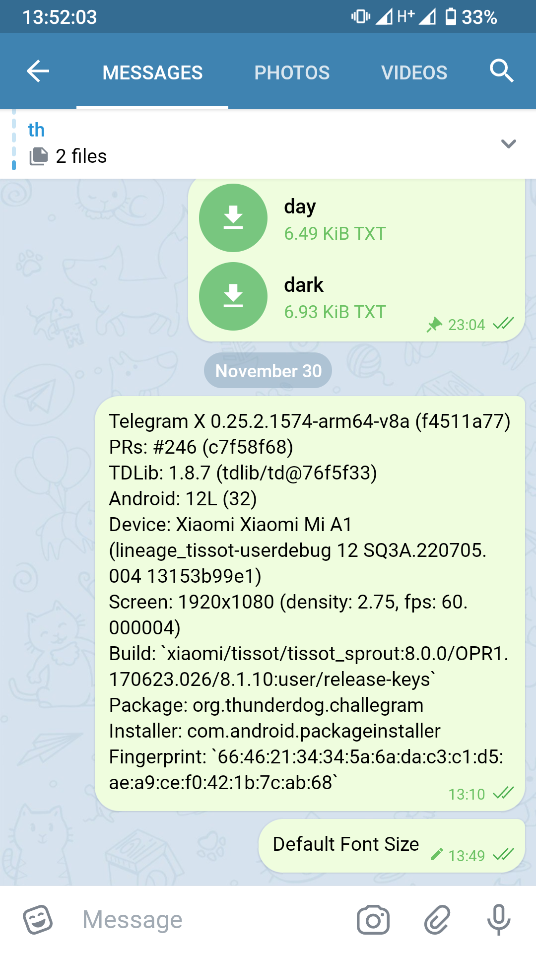 Input hint text is not vertically centered · Issue #279 · TGX-Android/Telegram-X · GitHub