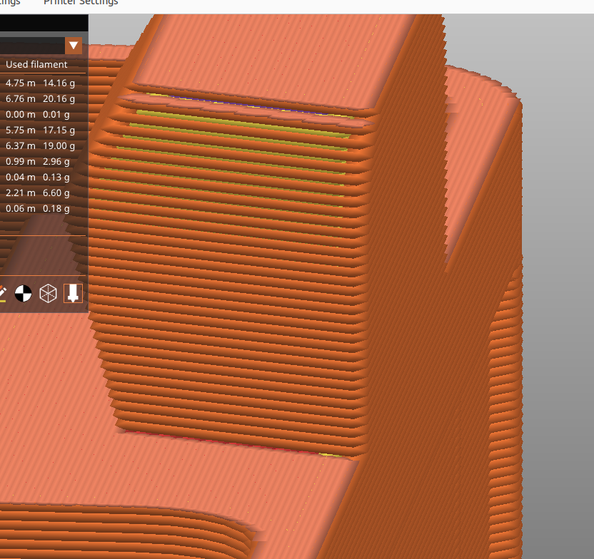 Empty space under vertical projection made of solid infill · Issue #11508 · prusa3d/PrusaSlicer ...