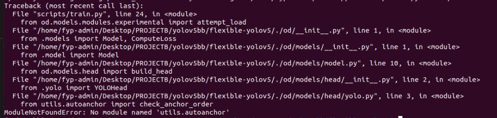 ModuleNotFoundError · Issue #90 · Bobo-y/flexible-yolov5 · GitHub