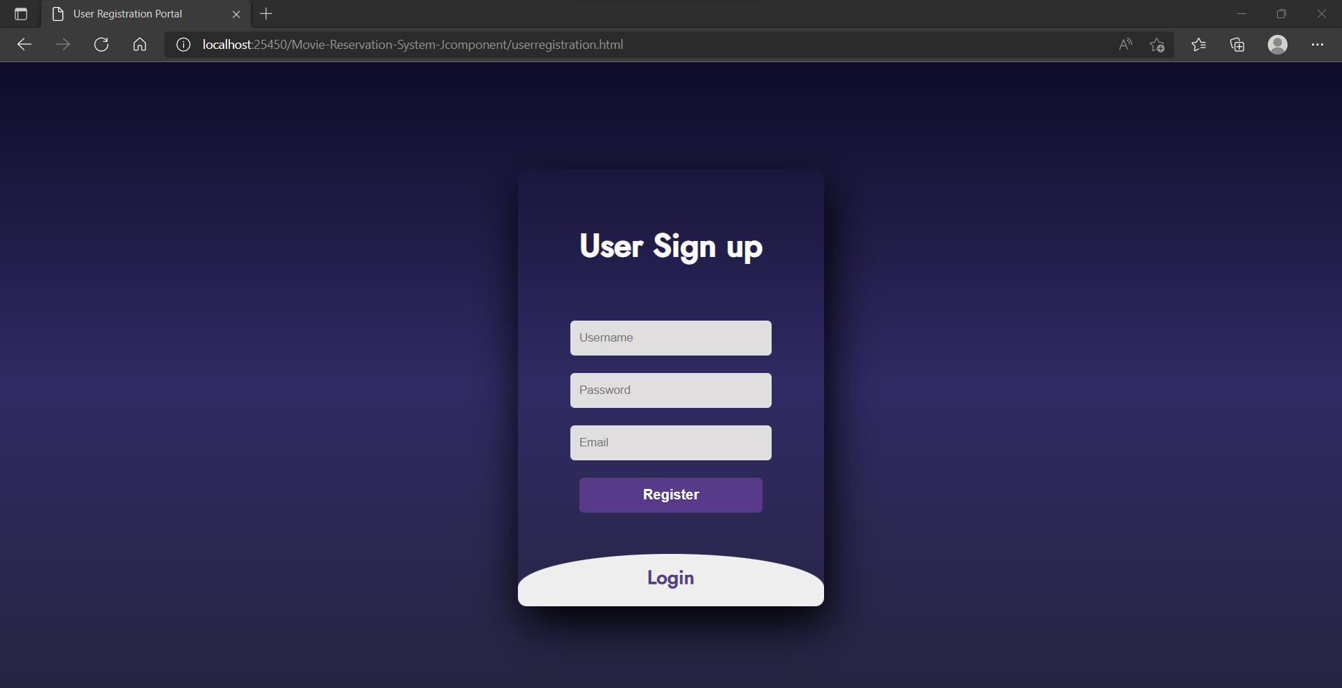 GitHub - Raksha-Srinivasan/Online-Movie-Reservation-System: Online ...