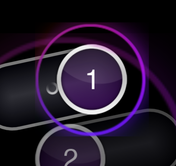 Clamped resolution on approach circles breaks skins with a "glow ...