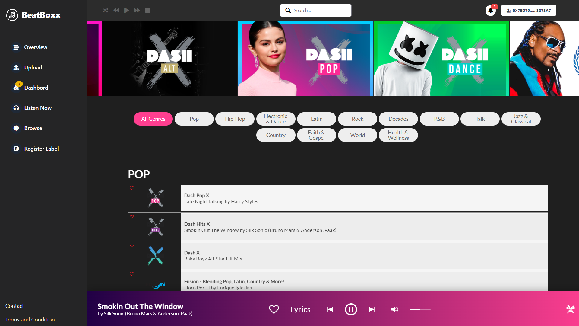 GitHub - hrsh22/BeatBoxx: BeatBoxx is a decentralized music platform connecting artists and ...