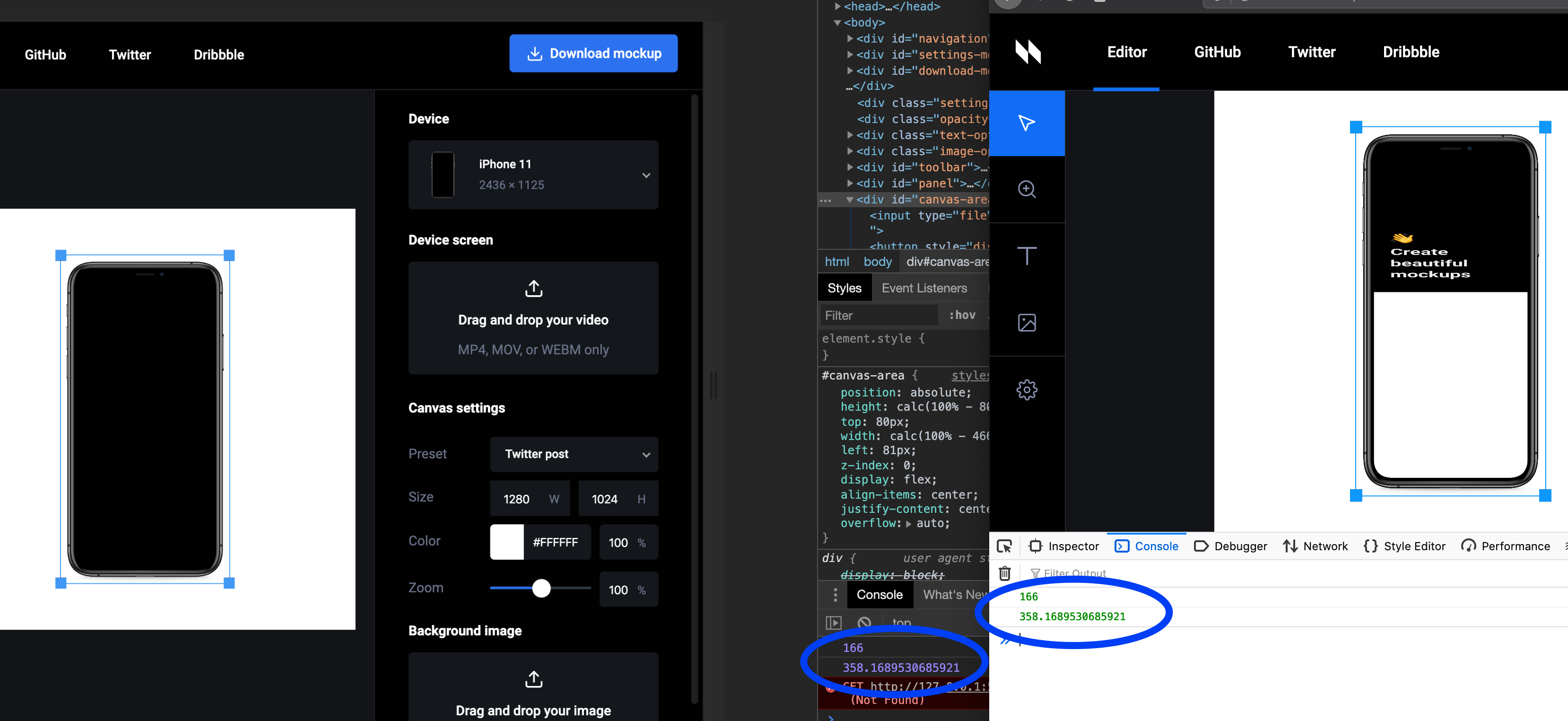Animation looks squashed on Firefox · Issue #1 · alyssaxuu/animockup ...