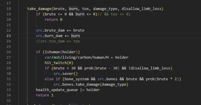 Mutant races cannot lose limbs from taking >30 brute damage · Issue ...