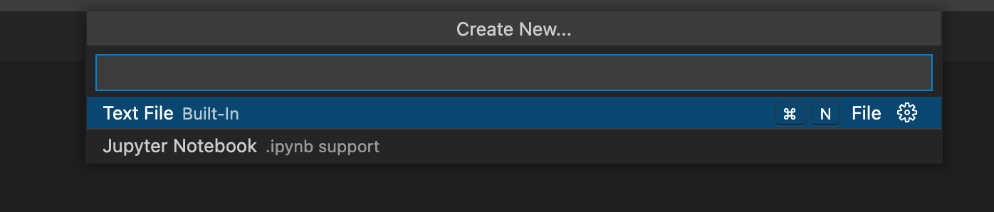 Cannot disable `new file/jupyter notebook (ipynb)`. · Issue #144667 · microsoft/vscode · GitHub