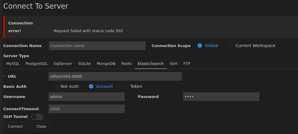 https scheme for elasticsearch · Issue #390 · cweijan/vscode-database-client · GitHub