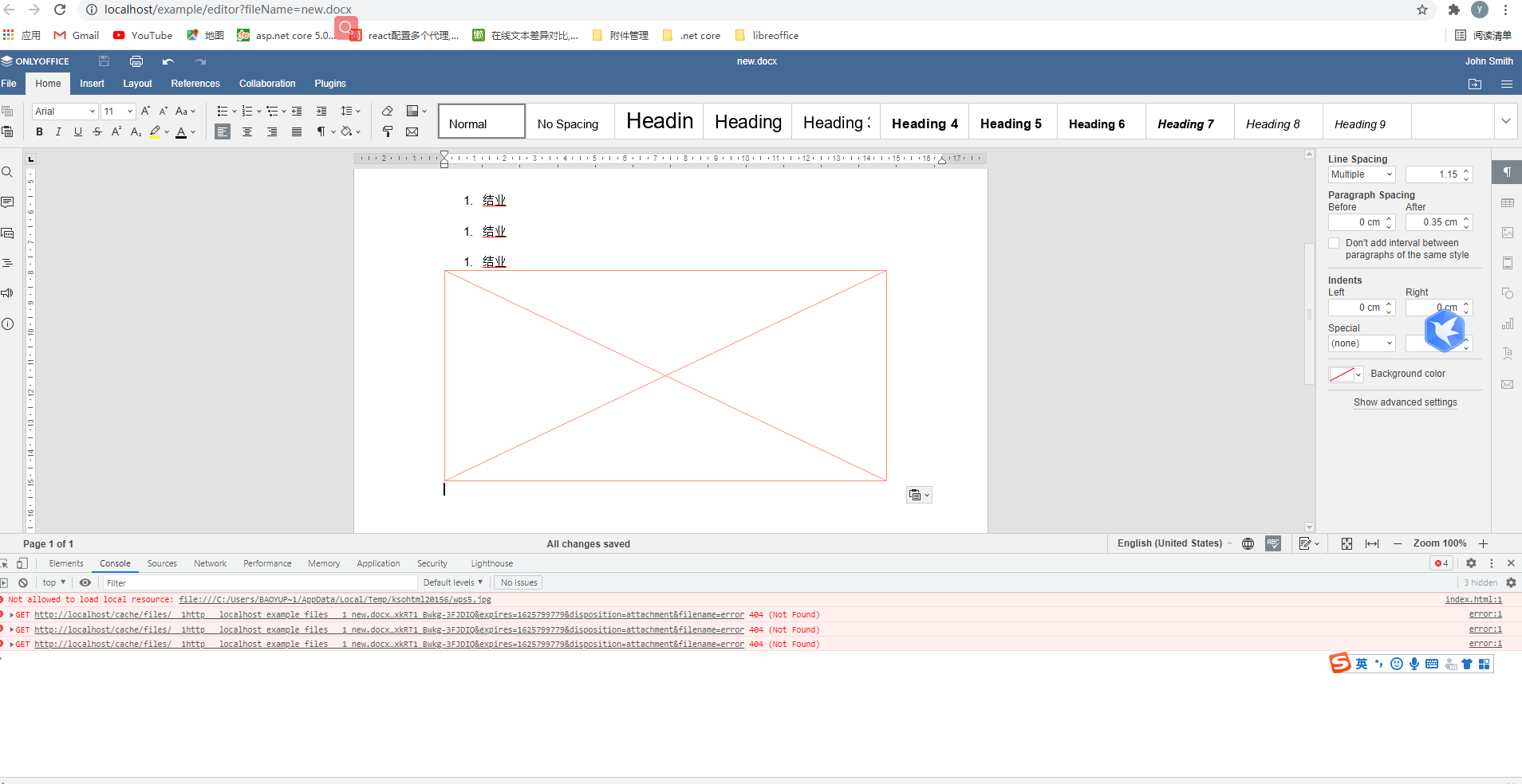 When I copy both the image and the text in Word, and paste it into Word ...