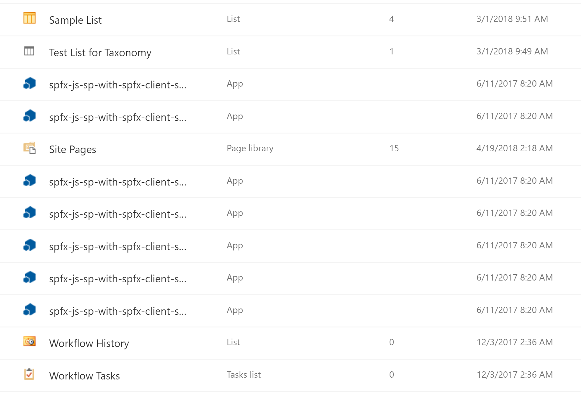 Modern Site Contents View Renders The Same Sppkg Solution Many Times · Issue 1773 · Sharepoint 
