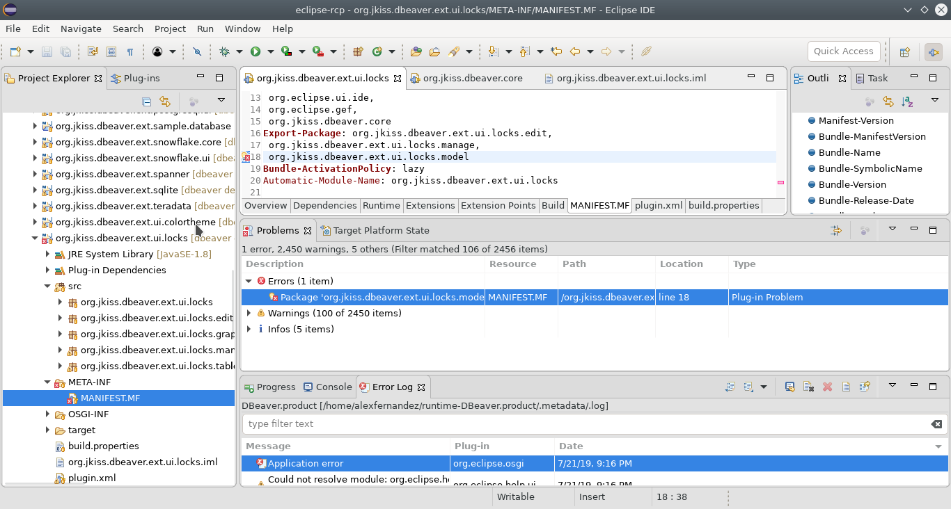 Development - org.jkiss.dbeaver.ext.ui.locks.model does not exist · Issue #6308 · dbeaver ...