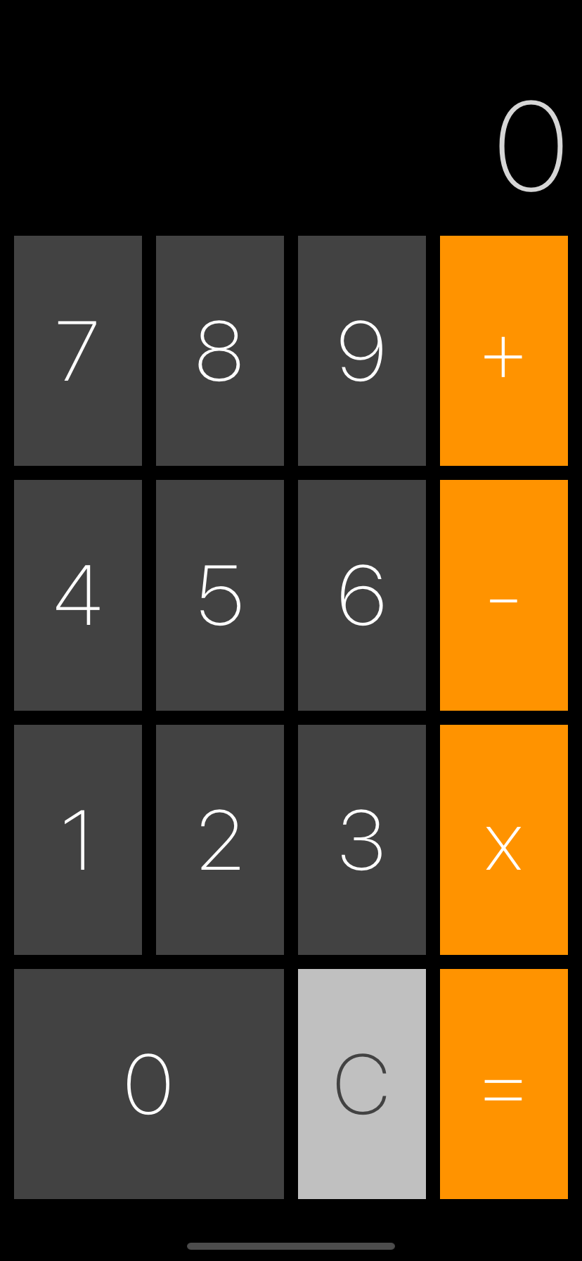 GitHub - enderismail/Calculator-Apple-UI: Calculator App made with ...