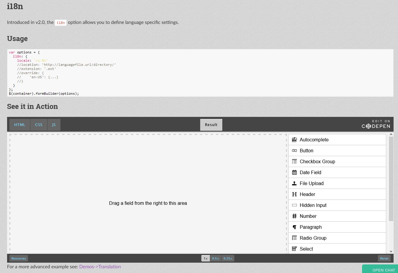 No Language change · Issue #1146 · kevinchappell/formBuilder · GitHub
