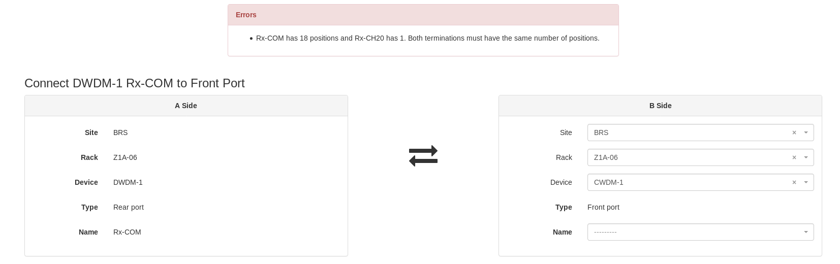 Impossible To Connect Multiple Mux Between Them · Issue 3467 · Netbox Communitynetbox · Github