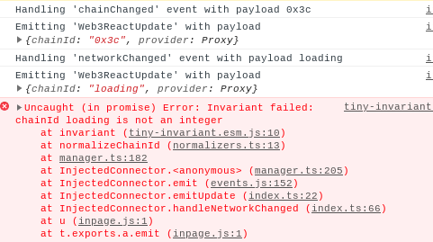 Localhost InjectedConnector activation problem · Issue #86 · Uniswap/web3-react · GitHub