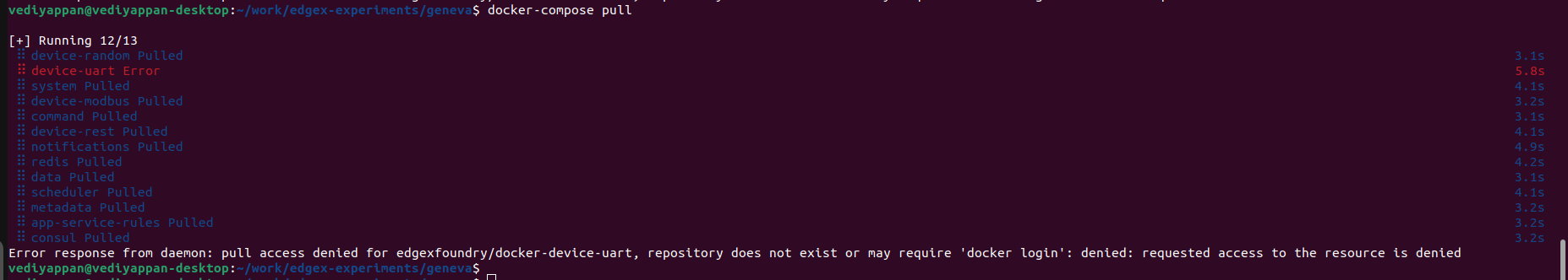Pull access denied for edgexfoundry/docker-device-uart, repository does not exist · Issue #4003 ...