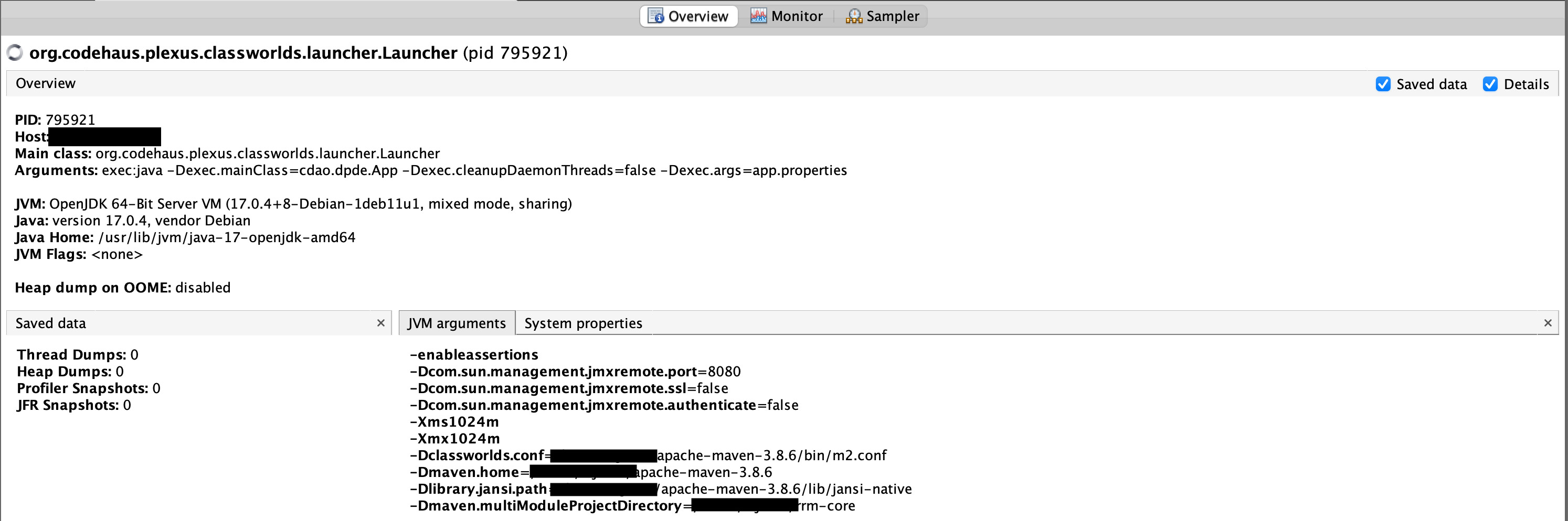 Not Able To See The Threads View For Remote Applications · Issue 444 · Oracle Visualvm · Github