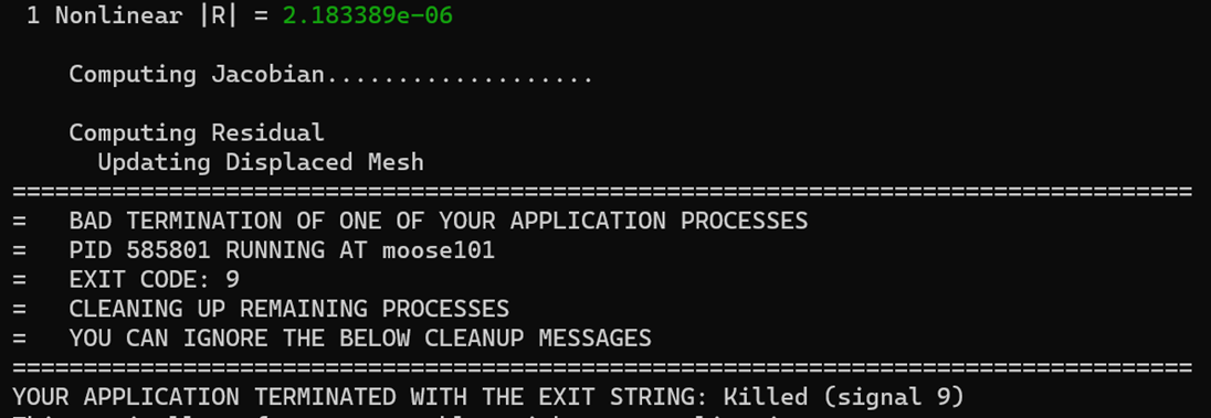 Memory consumption increasing every timestep · idaholab moose · Discussion #22731 · GitHub