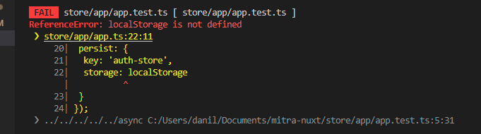 How Can I Mock Localstorage · Issue 92 · Prazdevspinia Plugin 