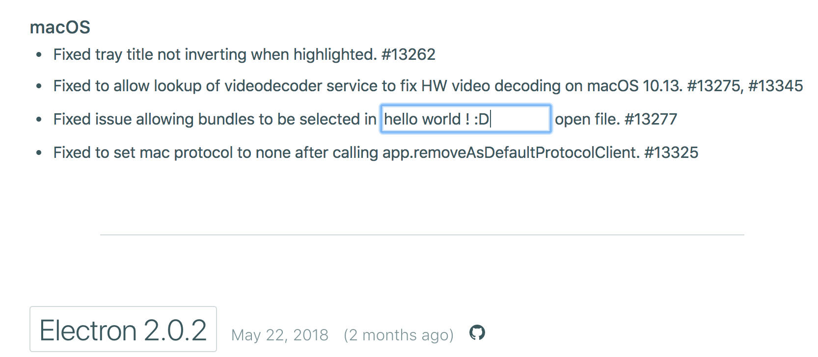 Missing Escape Html In Release View · Issue 1296 · Electron Old · Github