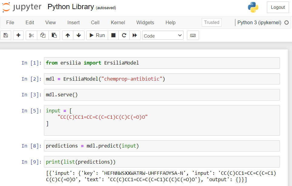 Outreachy Code Project: Kriti · Issue #138 · ersilia-os/ersilia · GitHub