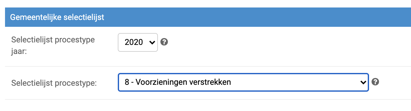 Question: is it possible to upload a custom 'selectielijst'? · Issue ...