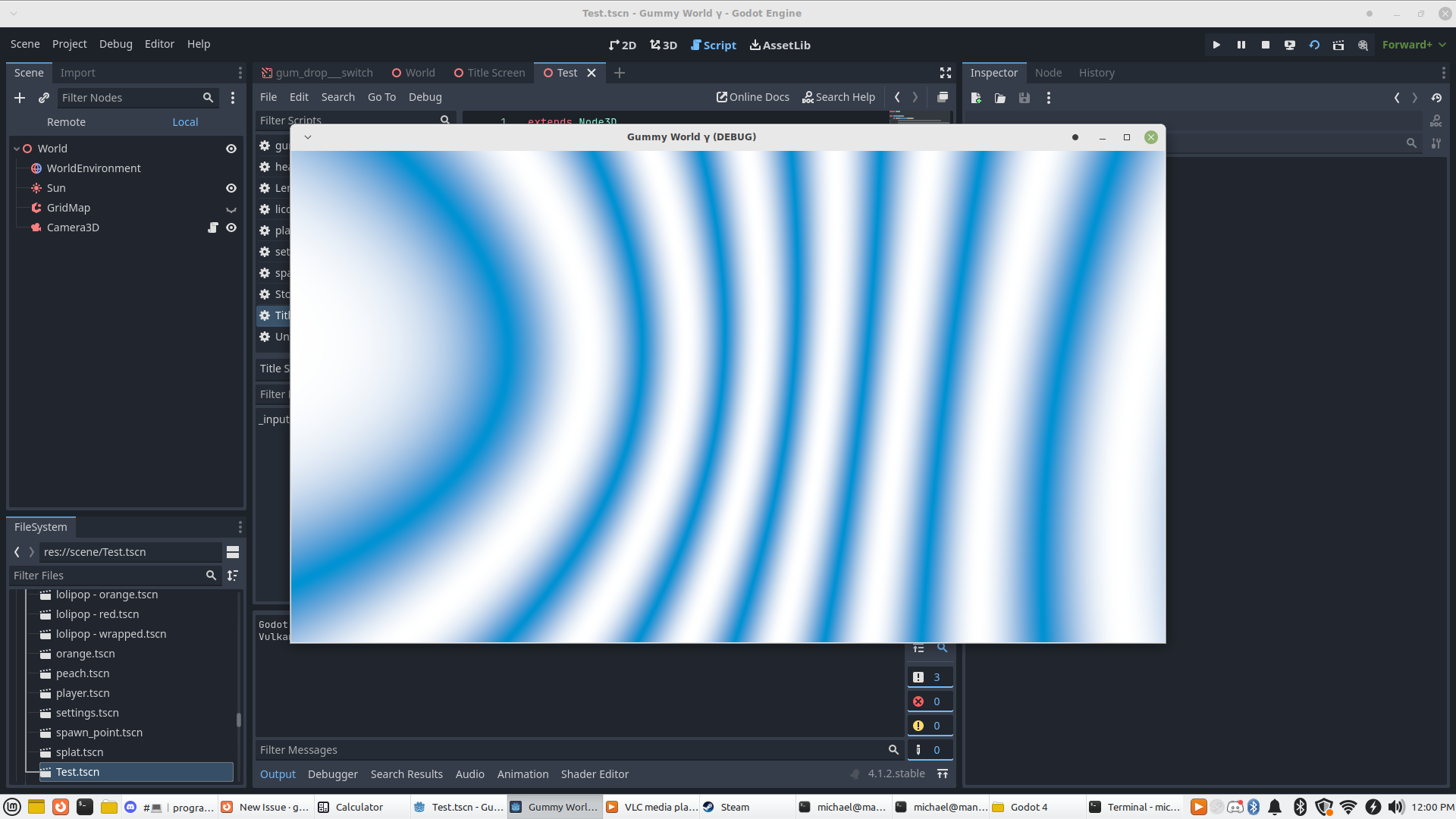 GridMap is always visible when in a scene loaded through a script · Issue #83632 · godotengine ...