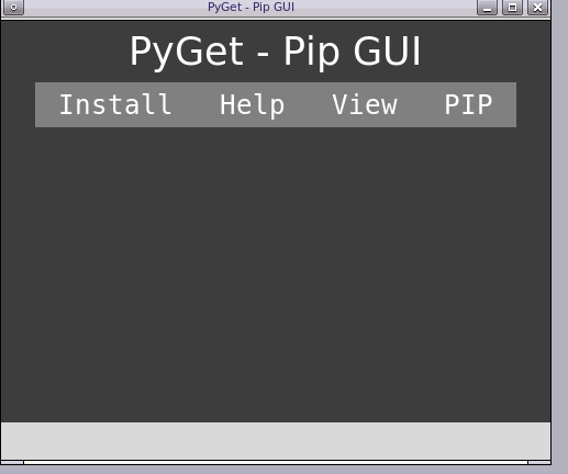 GitHub - PyHubs/PyGet-PIP-GUI: Uploaded to pip