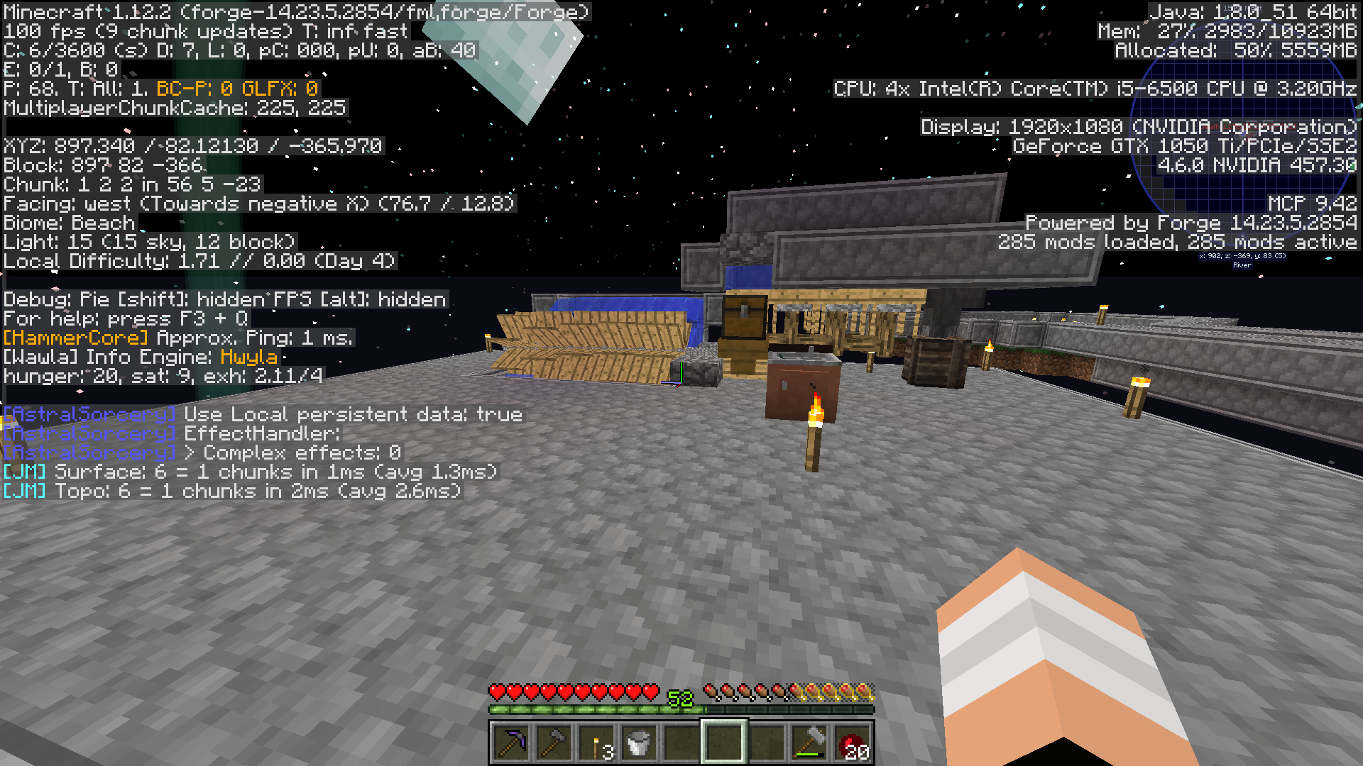 Transfer node (items) and Transfer fluid and pipe from extrautilities2 ...