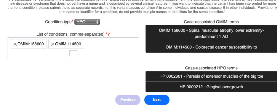 Set condition_type in ClinVar upload based on condition terms used · Issue #3699 · Clinical ...