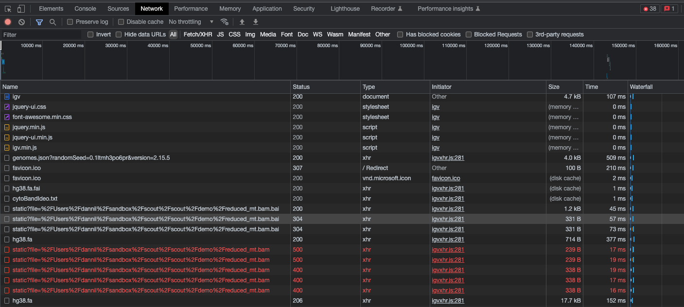 HEAD requests for content length? · Issue #1640 · igvteam/igv.js · GitHub