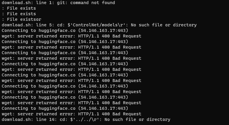 Error in bash download.sh step · Issue #123 · moymix/TaskMatrix · GitHub