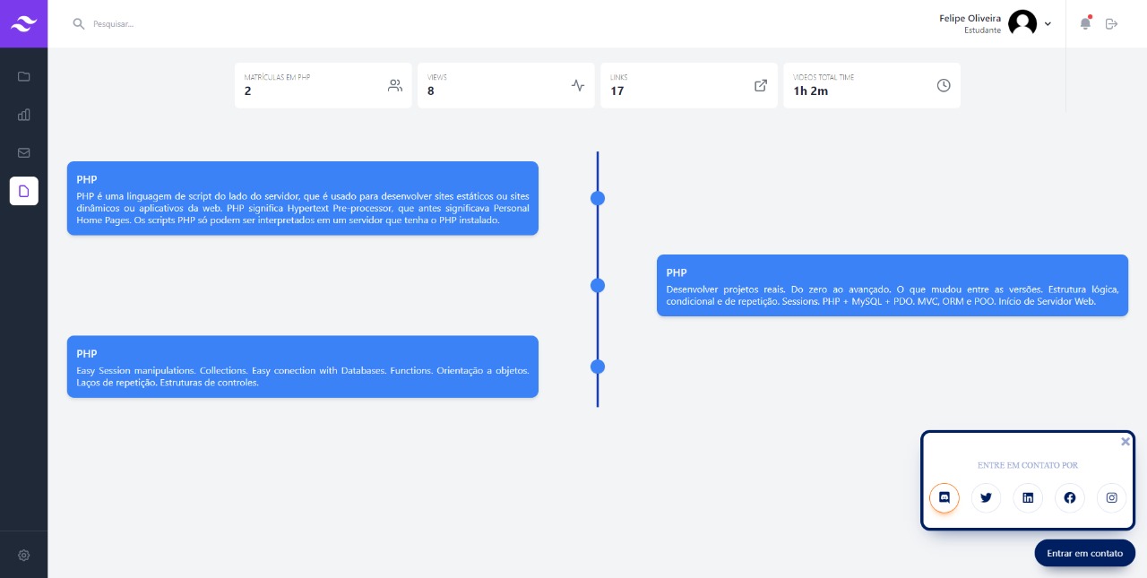 GitHub - felipebrsk/thinkcode: Courses platform with Laravel and Tailwind, features of Alpine.Js.