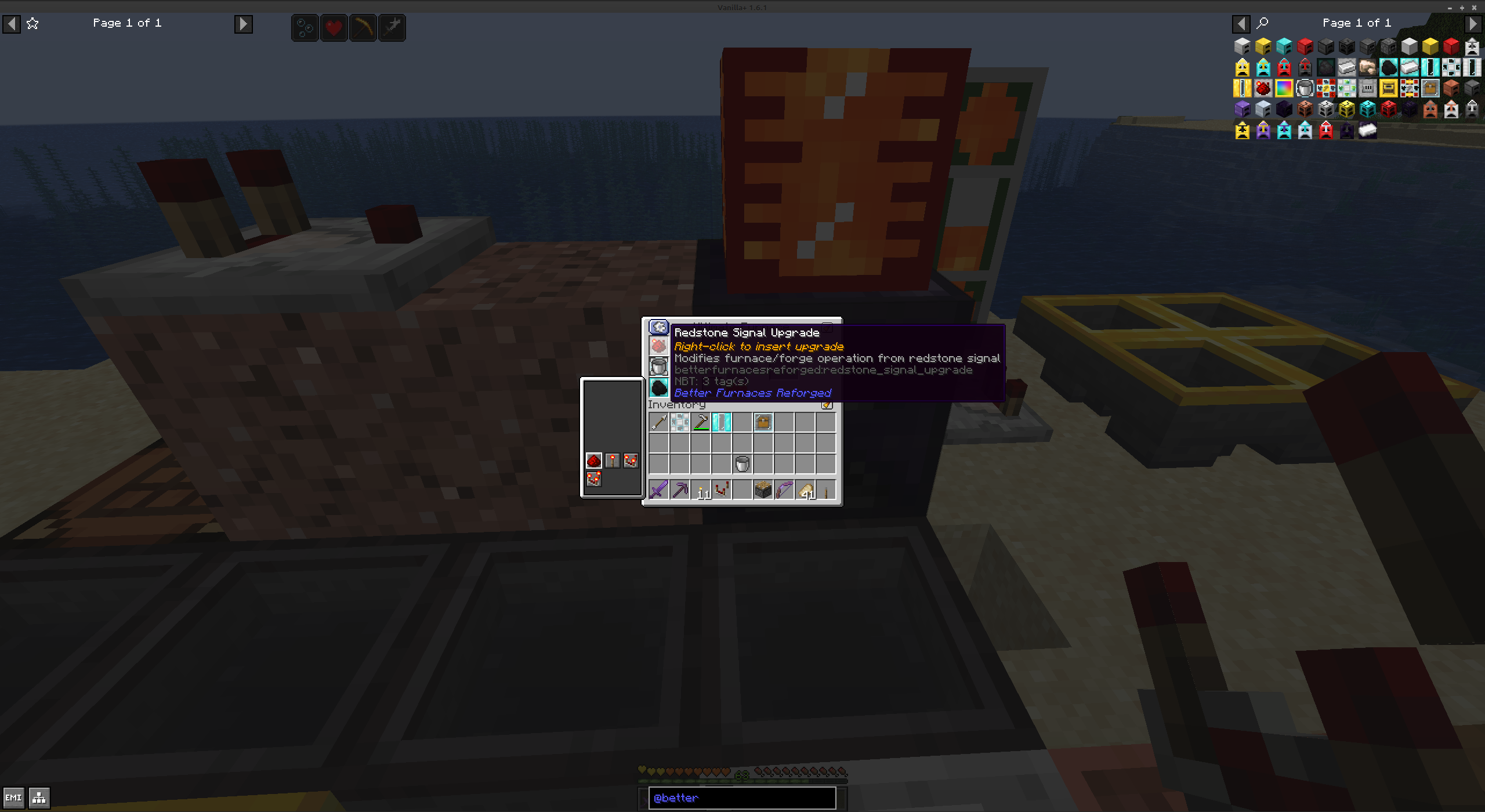 [Bug/Glitch] Piping Upgrade gives redstone signal configuration instead of side configuration ...