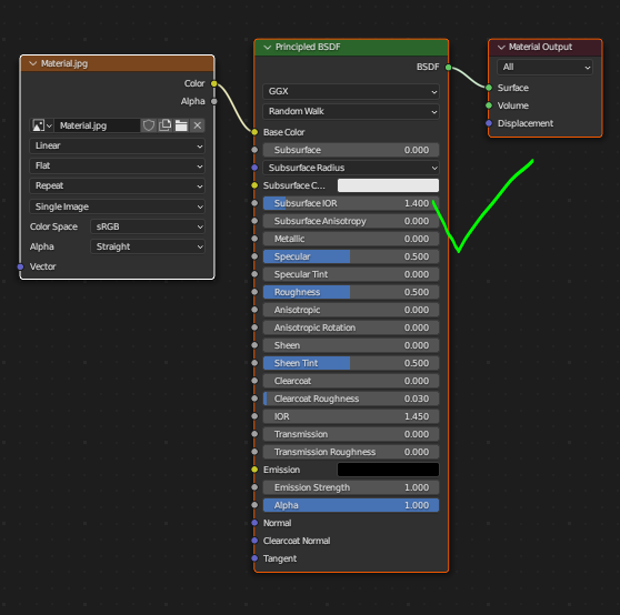 Blender model doesn't have materials imported unless using Principled BSDF (due to glTF exporter ...