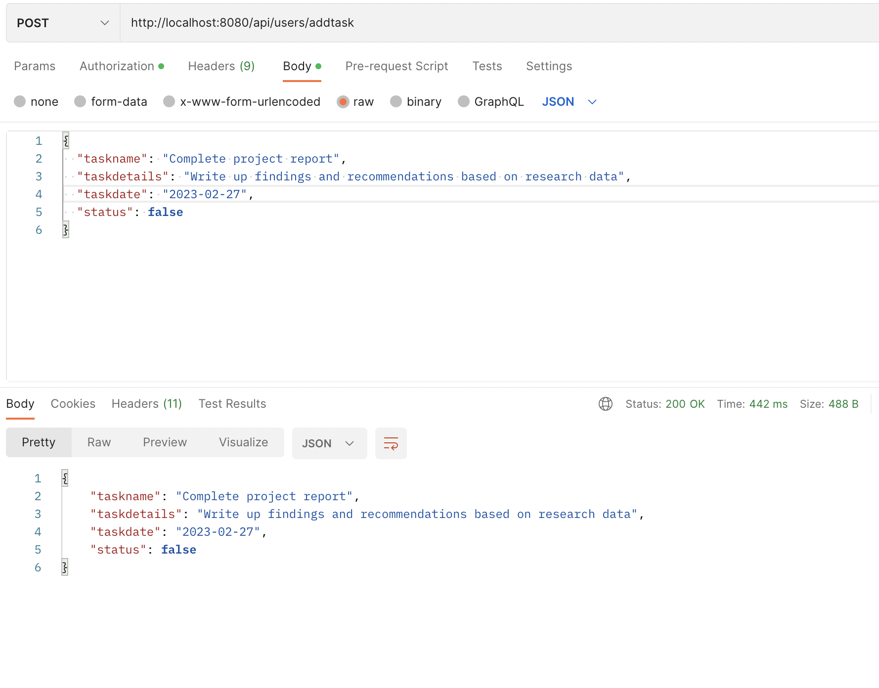 Github Prawnsup Taskmanager A Task Manager Rest Api With Jwt Token Authentication