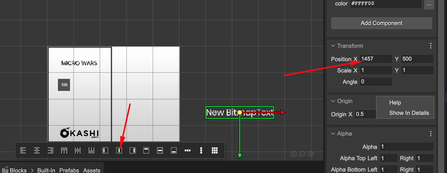 BitmapText aligned cause NaN position · Issue #200 · PhaserEditor2D/PhaserEditor2D-v3 · GitHub