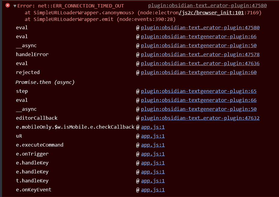 Report Errors · Issue 103 · Nhaouari Obsidian Textgenerator Plugin · Github