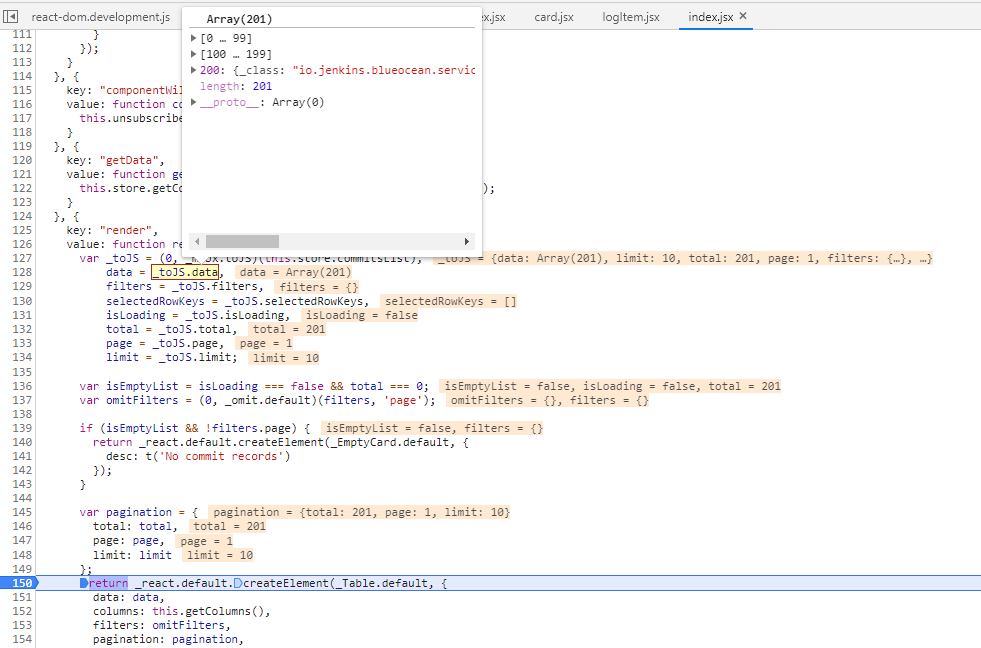DevOps Action --> the Commit List Page Bug · Issue #1309 · kubesphere ...