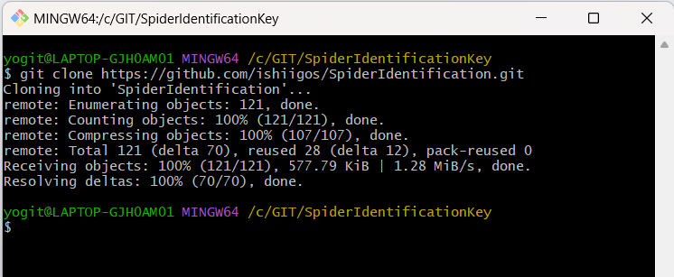 GitHub - ishiigos/SpiderIdentification: A code to identify the Spider ...