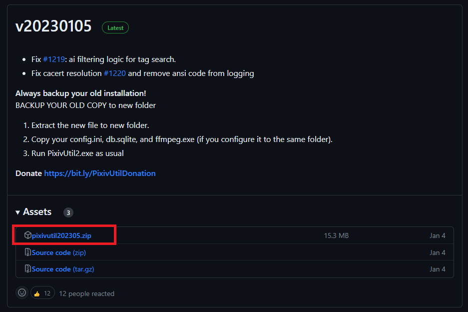 There's no application executable file · Issue #1292 · Nandaka/PixivUtil2 · GitHub
